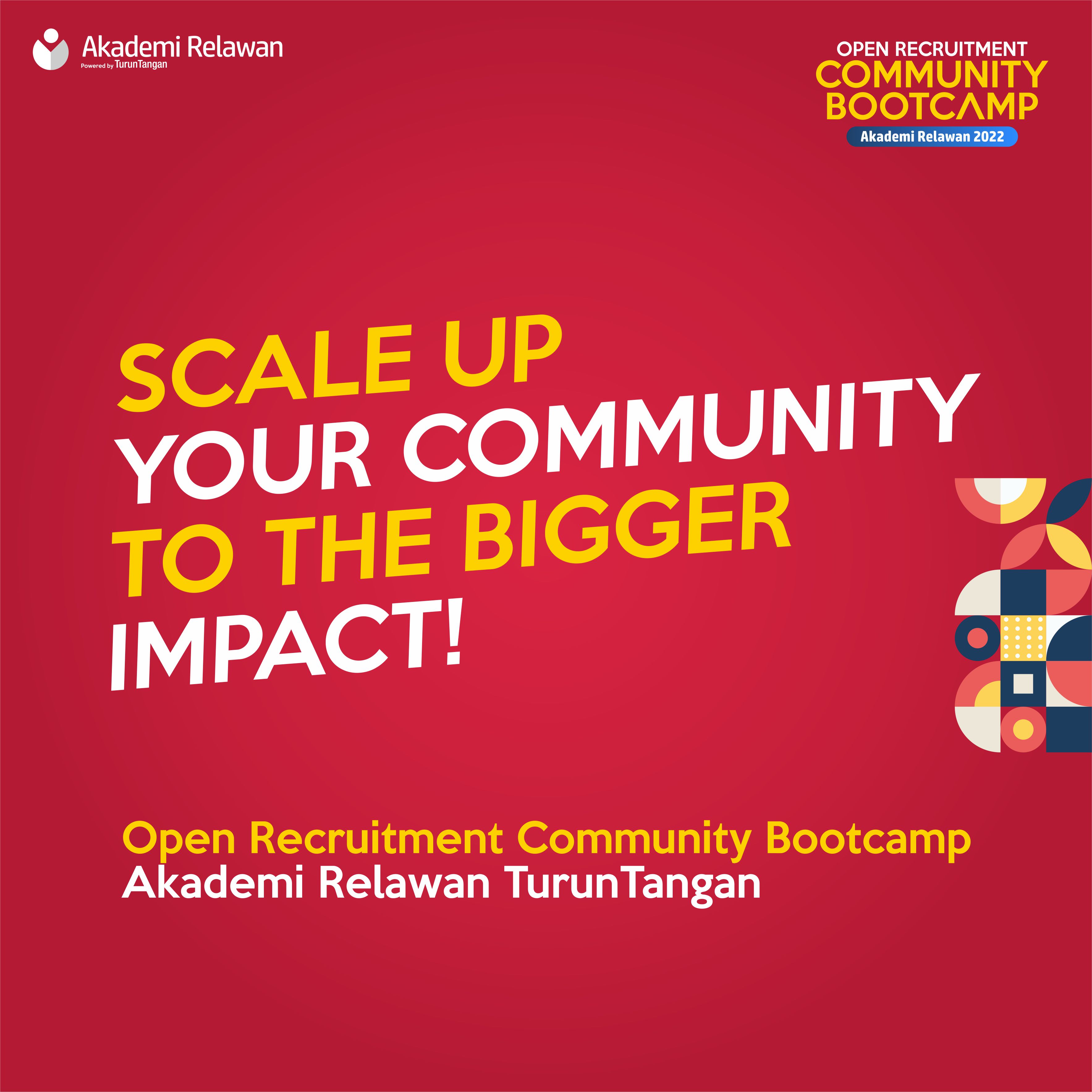 Indorelawan - Open Recruitment Community Bootcamp